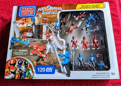 Mega Bloks Power Rangers FOREVER RED Super Megaforce 89600 Ultimate ...