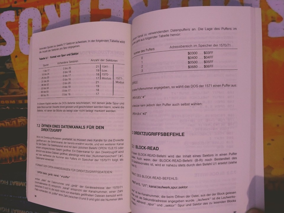 Commodore Disk Drive 1570/1571 Bedienungshandbuch (Deutsch) classic 8 ...