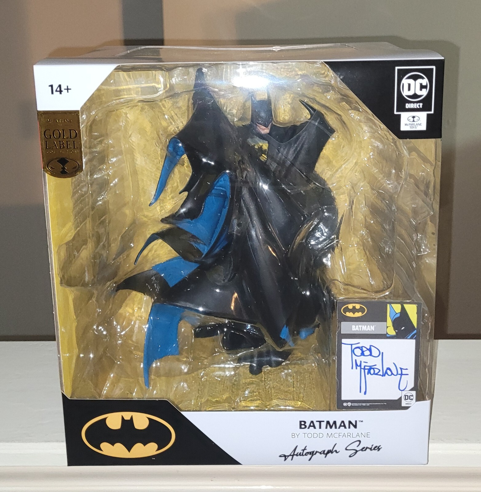 Todd McFarlane Signed DC Direct Batman #423 Autograph Series 1:8 Statue ...