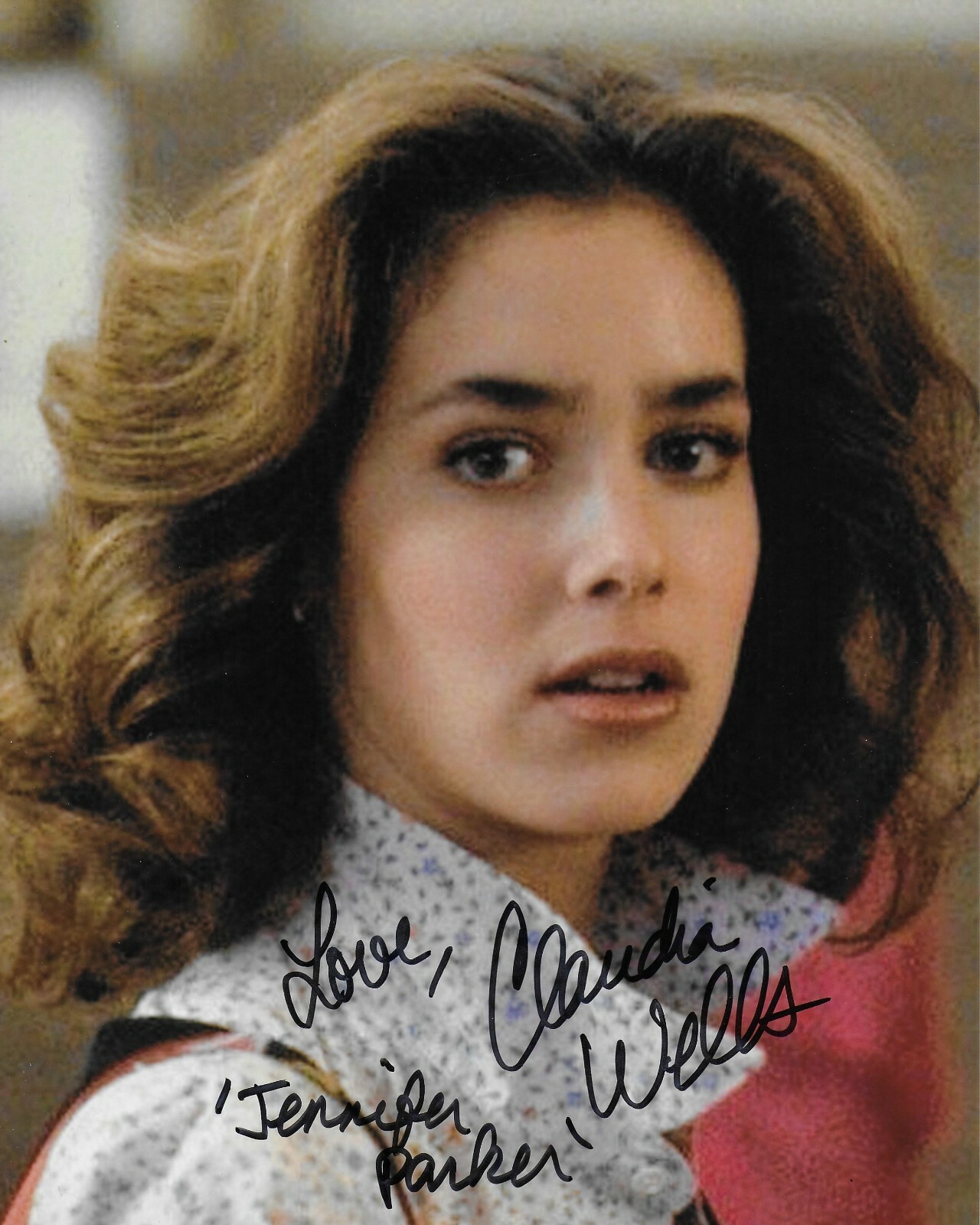 Claudia Wells Back to the Future Original Autographed 8X10 photo #9 | eBay