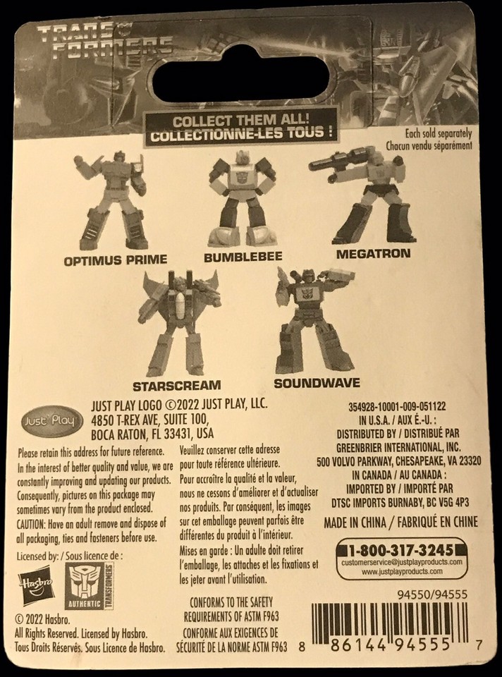 Transformers Mini Soundwave Collectible Figure Cake Topper ...