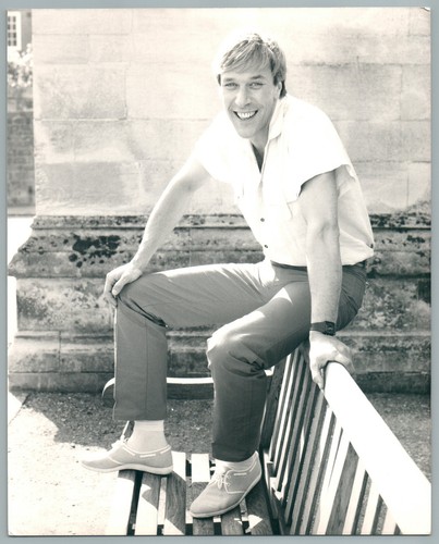 1987 TIM (TIMOTHY) BENTINCK ACTEUR ET INVENTEUR PHOTO VINTAGE ORIGINALE ...