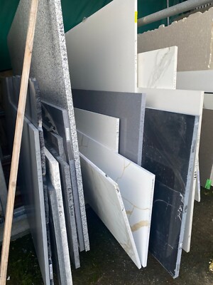 Quartz worktop off cut from £90. Lots of different sizes and colours in ...