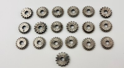 Watchmaker Pocket Wrist Watch Wheel Tooth Milling Cutter Set Swiss 19 P ...