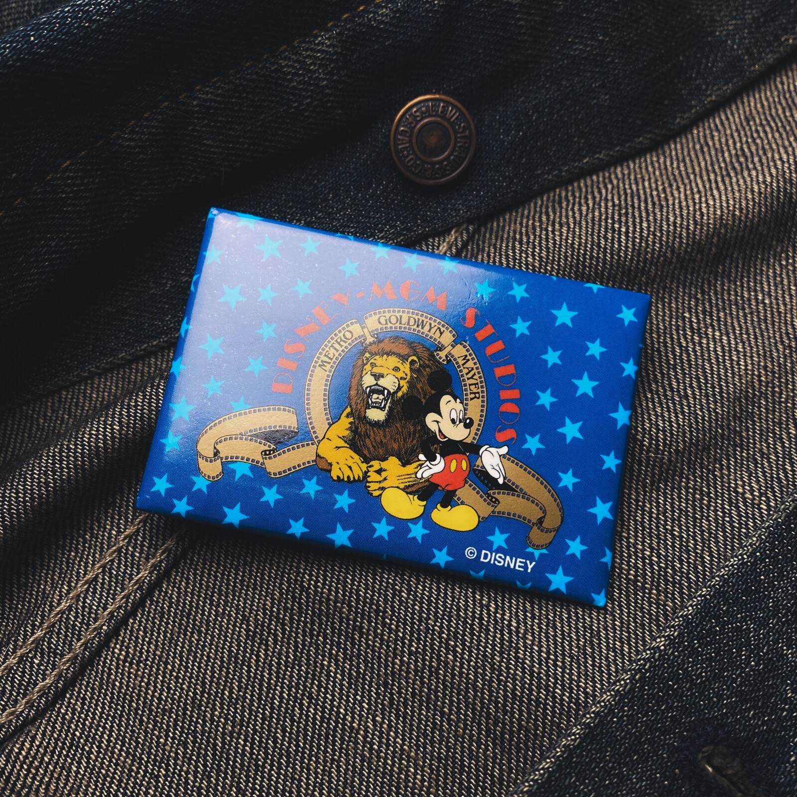 Vintage 90's Disney MGM Studios Lion Logo Mickey Mous… - Gem