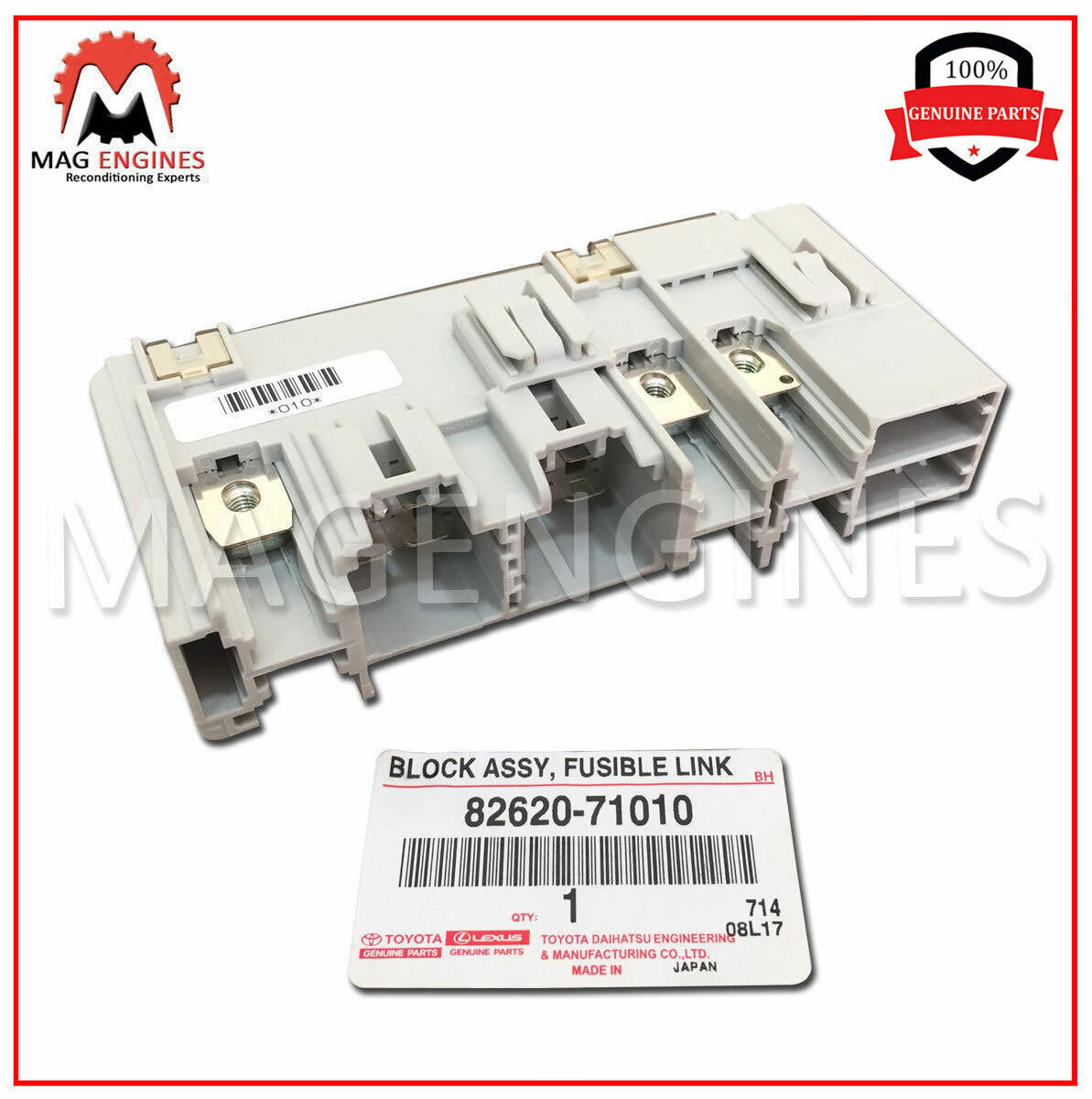 82620-71010 GENUINE OEM FUSIBLE LINK BLOCK ASSY 8262071010 | eBay