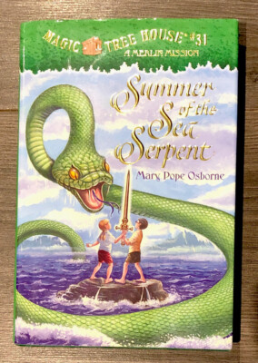 Summer of the Sea Serpent Magic Tree House #31 HC 1st Ed 2004 Mary Pope ...
