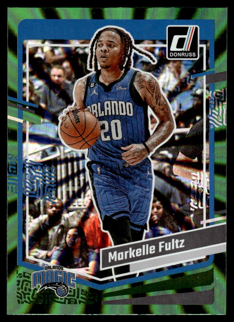 2023-24 Donruss Green Laser Markelle Fultz Orlando Magic #127 | eBay