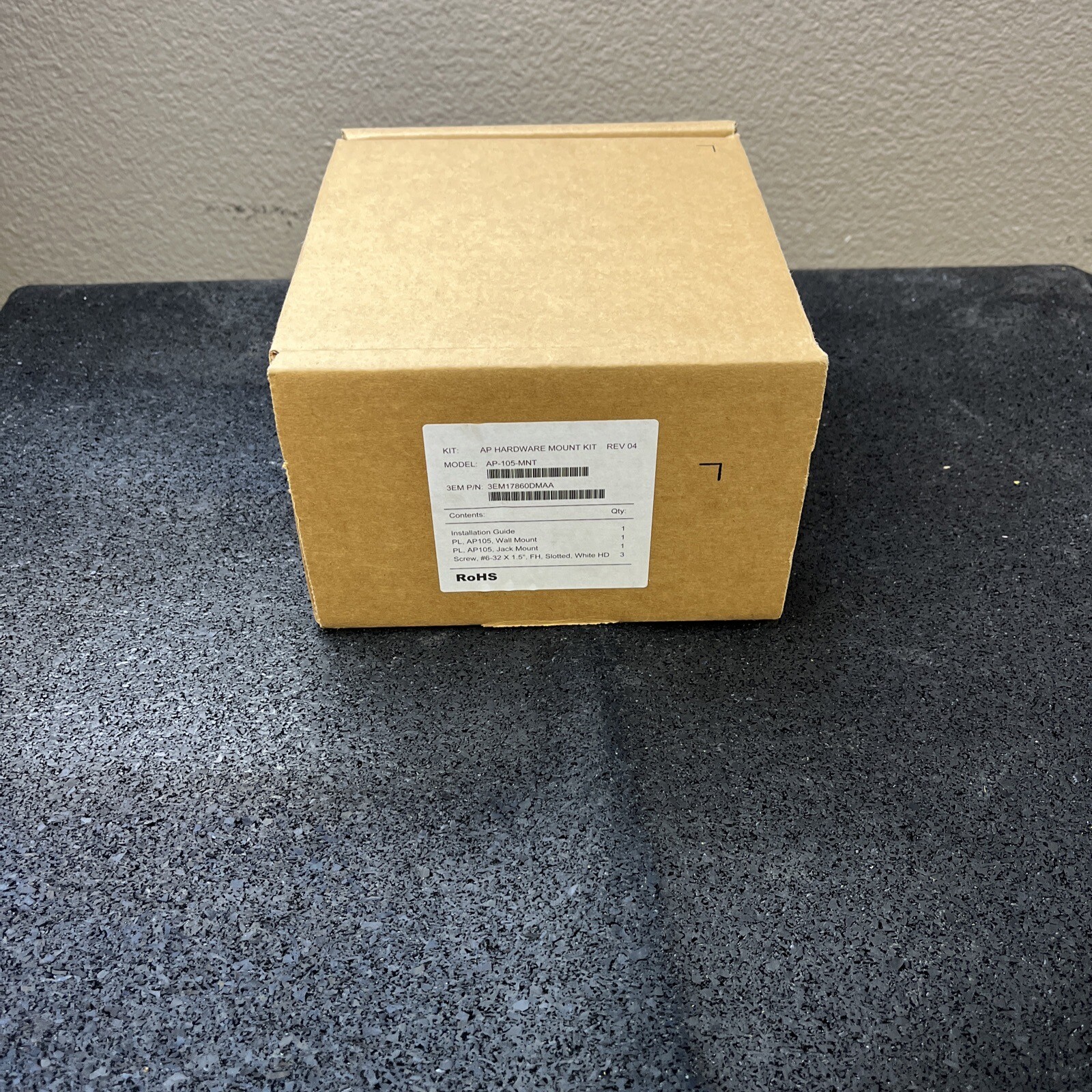 Aruba Networks AP Hardware Mount Wall & Jack Mount Kit AP-105-MNT | eBay