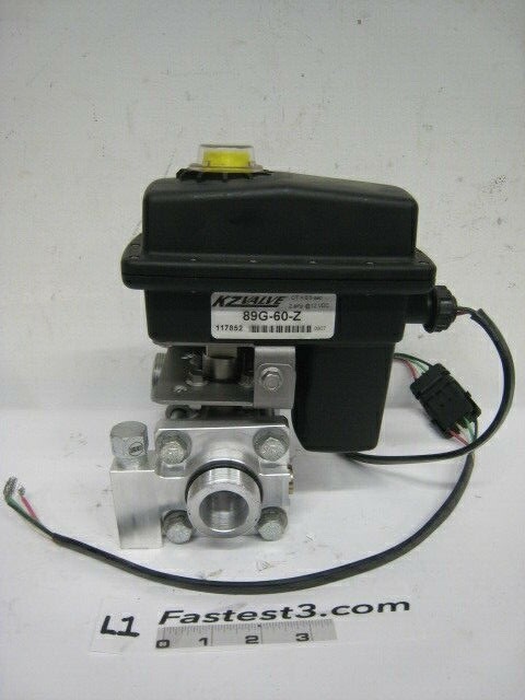 KZ VALVE 1 1/4 CF8M 1000WOG BALL VALVE ASSEMBLY W/ EH2 ACTUATOR 89G-60 ...