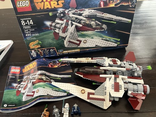 LEGO Star Wars: Jedi Scout Fighter (75051) 99% comp w/ instruction ...