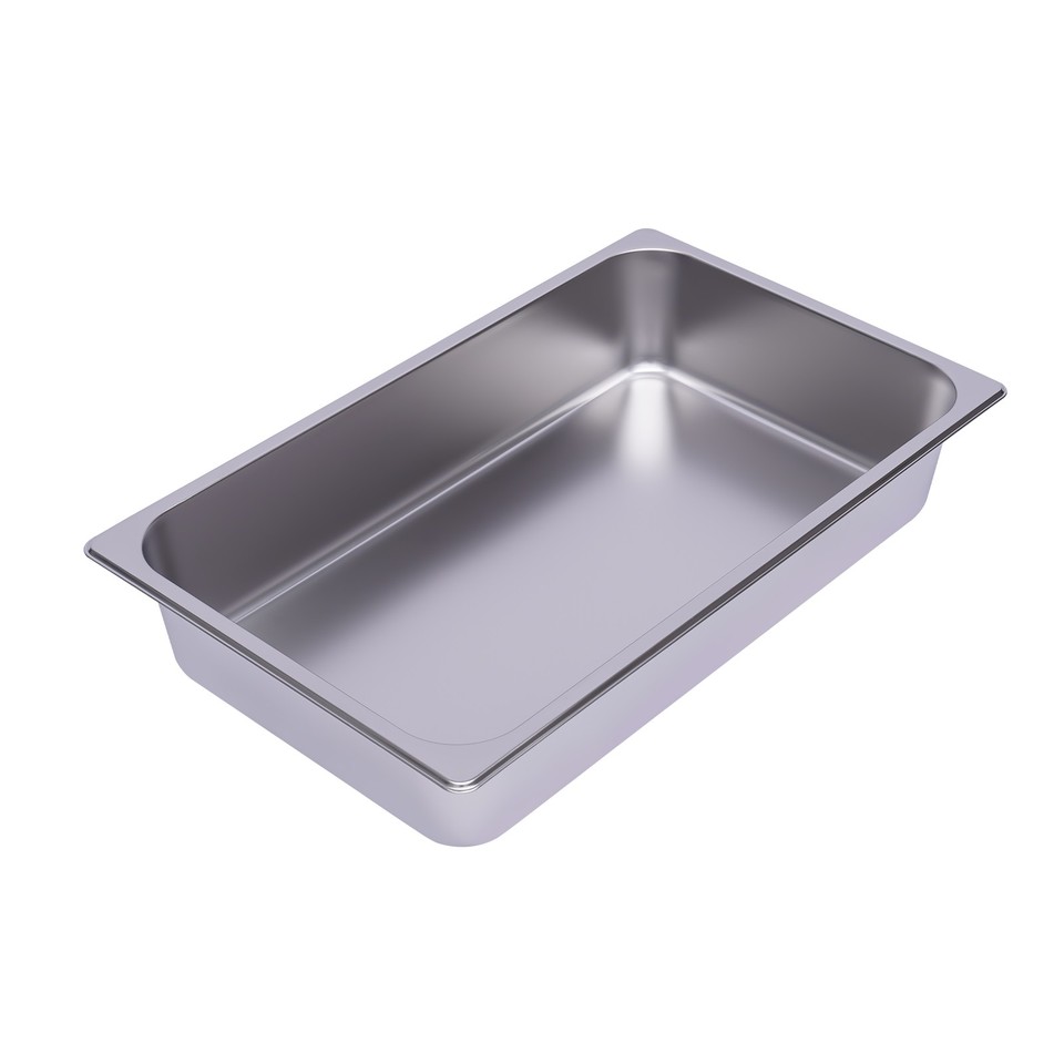 Full Size 4" Deep Stainless Steel Commercial Steam Prep Table Food Pan ...