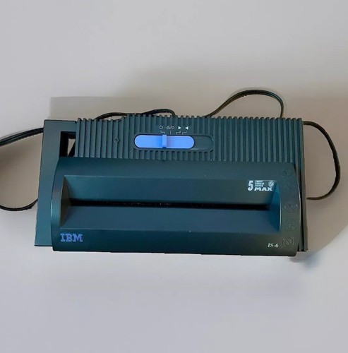 IBM IS-6 Adjustable Paper/Document Shredder Open Box Rare 718103829809 ...