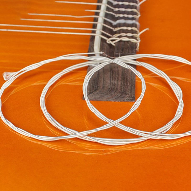 6pcs Guitar Strings Nylon Silver Strings Set for Classical Classic ...