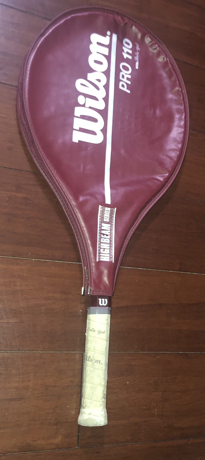 Wilson Pro 110 Tennis Racquet 4 1/4 w/ Cover Racket Vibra Control Beta ...