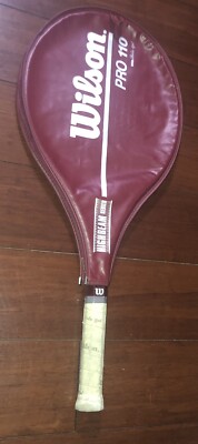 Wilson Pro 110 Tennis Racquet 4 1/4 w/ Cover Racket Vibra Control Beta ...