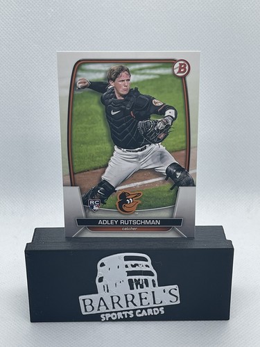 2023 Bowman Baseball ADLEY RUTSCHMAN Rookie Card 40 Baltimore Orioles ...