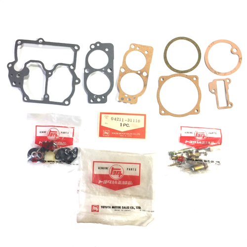 Genuine Carburetor Kit 1971-1972 Toyota Toyoace Liteace RY10 RY12 04211 ...