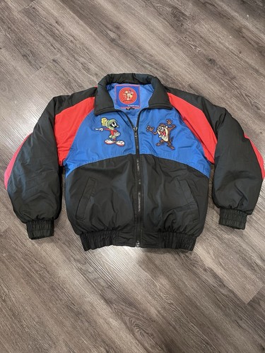 90s Vintage Looney Tunes Tazmanian Devil Warner Bros Jacket | eBay
