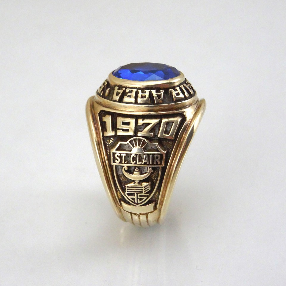 Balfour 10K Class Ring 1970 Saint Clair 11.2 grams, H1 | eBay