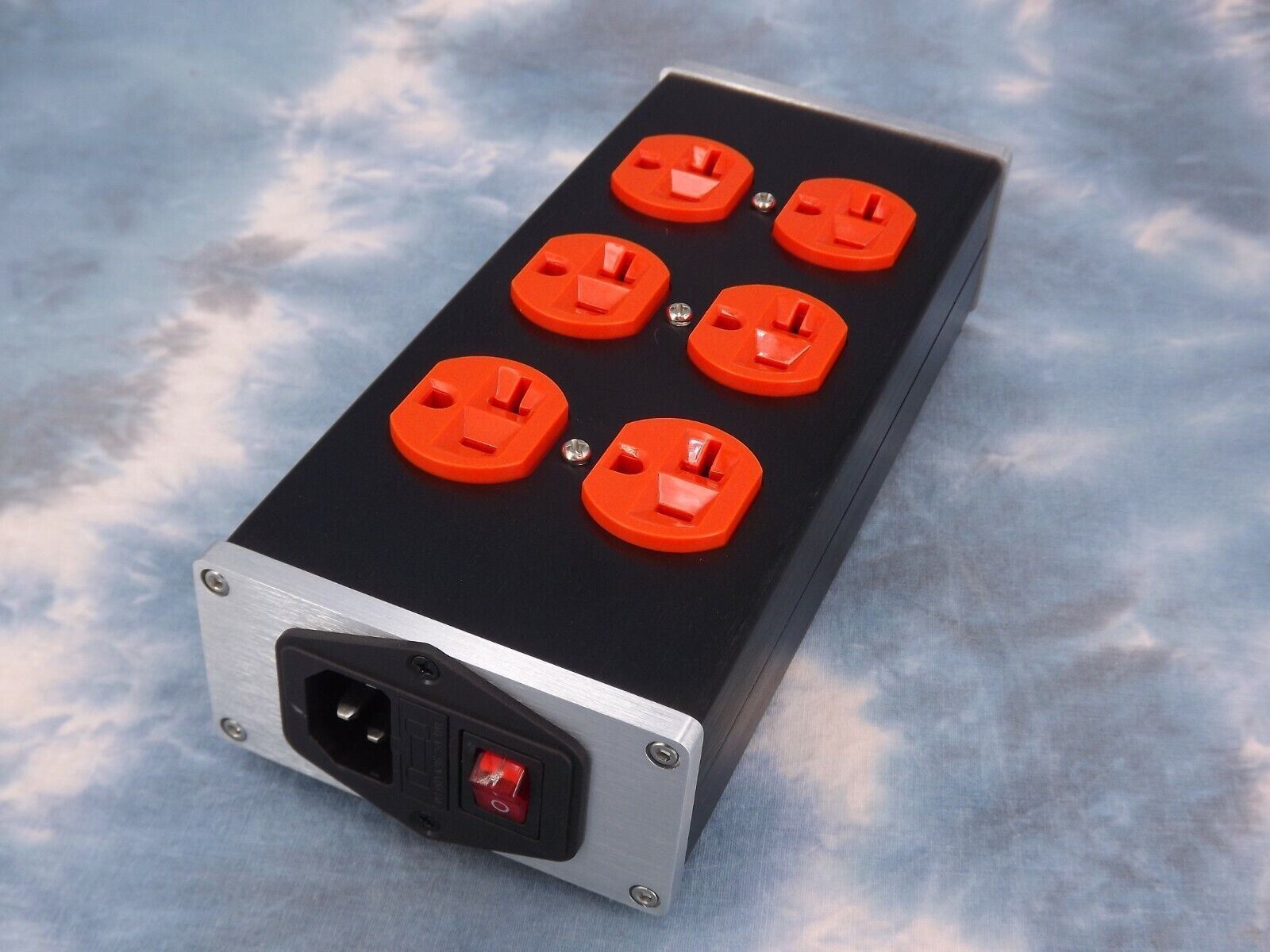 Maze Audio 6 Outlet Power Strip Billet Aluminum Heavy Duty Audiophile ...