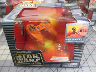 Bespin Cloud Car MicroMachines Star Wars Action Fleet Pilot & Lobot NEW ...