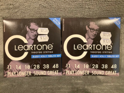 2 sets Cleartone Medium 11-48 Electric Guitar Strings. EMP Micro ...