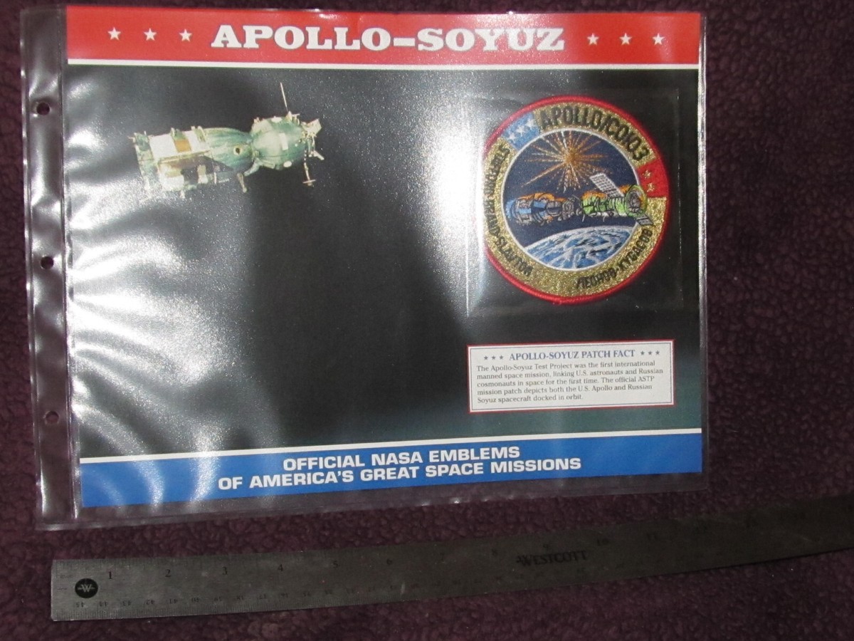 Insignia De La Nave Apollo Soyuz RUSSIA, SCOTT #4338 4341, SET OF 3