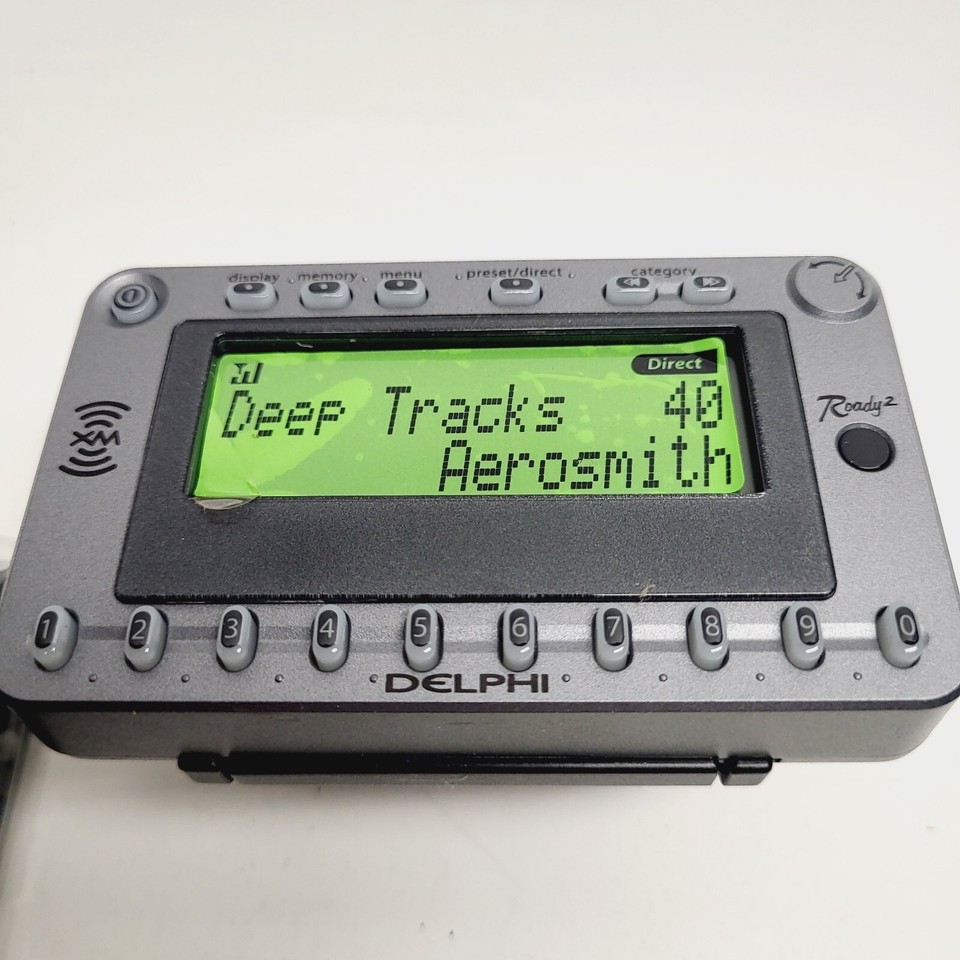 NEW Delphi XM Radio Roady2 Satellite Receiver SA10085 Tested, with ...