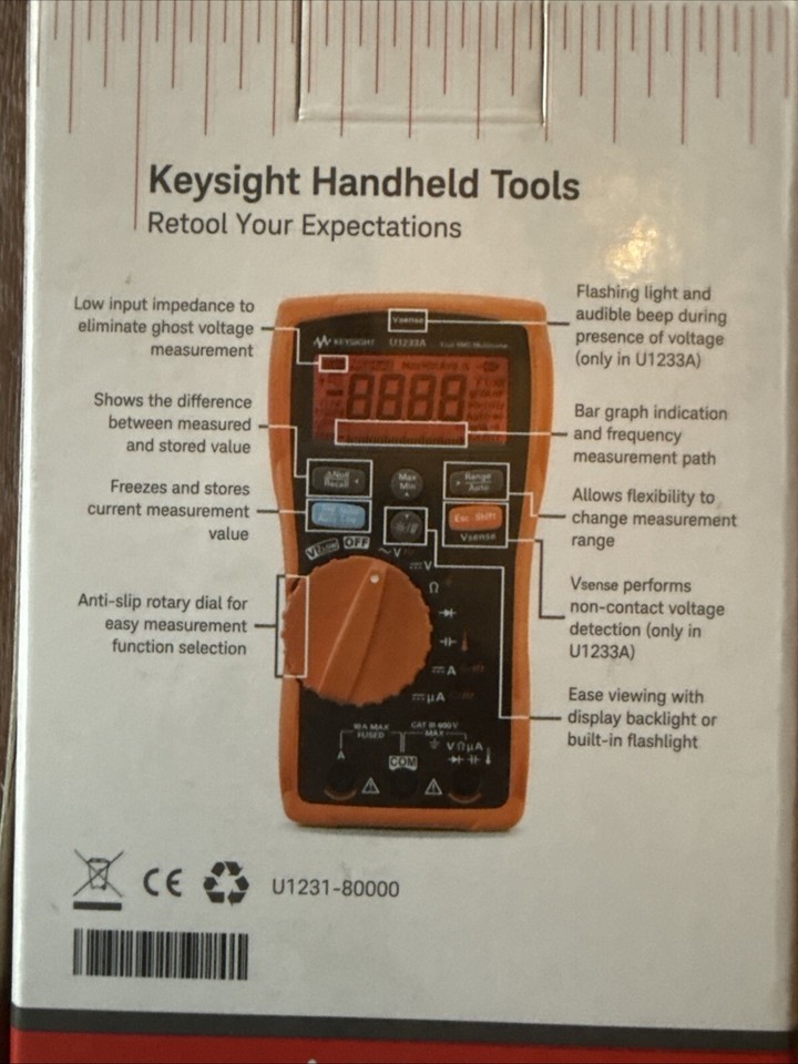 Agilent U1233A 3 1/2 Digital Multimeter | eBay