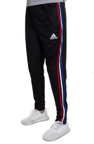 Rare Adidas Tiro 19 Black Red White Blue Nylon Track Pants Scally ...