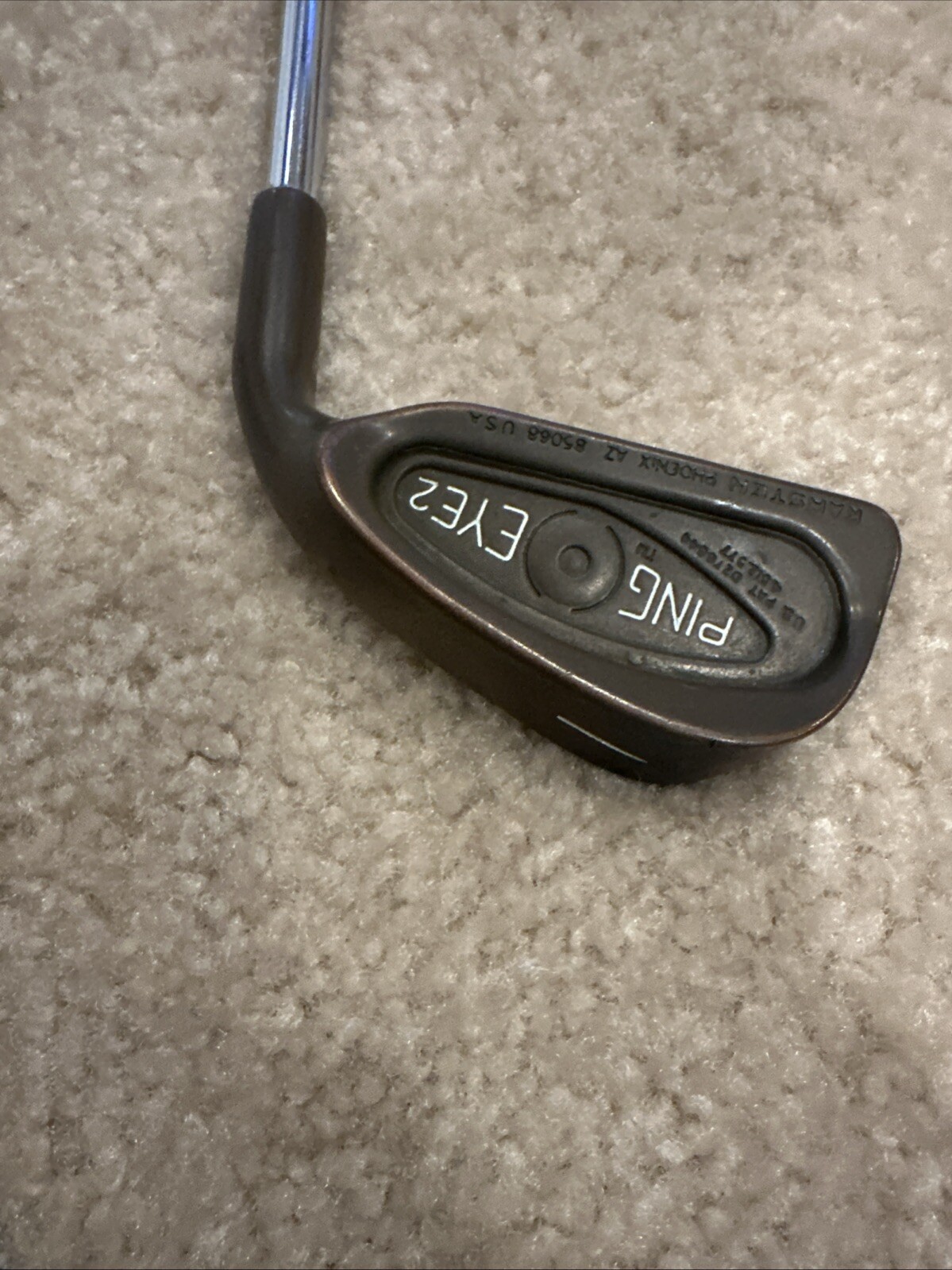 🔥🔥 Ping Eye 1 Iron Beryllium Copper Single True Temper Dynamic Regular ...