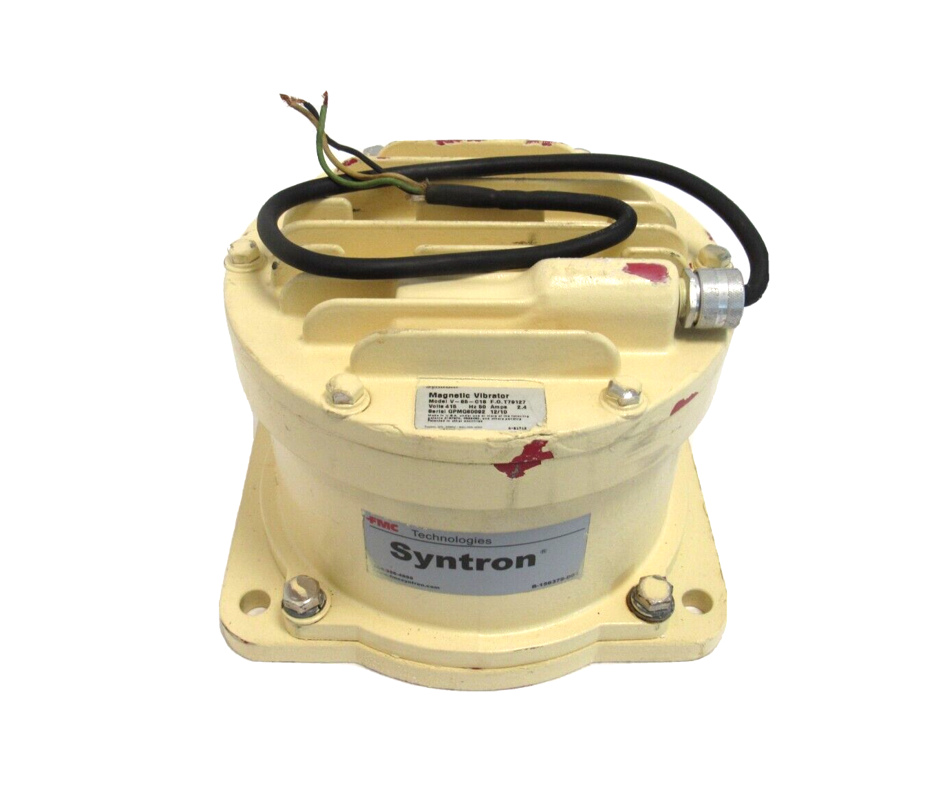 USED SYNTRON V-85-C18 MAGNETIC VIBRATOR V85C18 | eBay