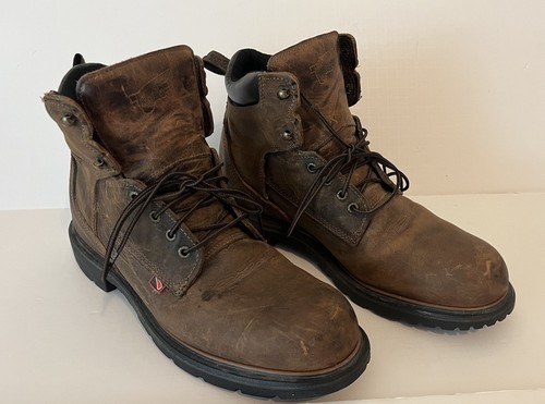 Red Wing 400 Dynaforce Waterproof Boots (Steel Toe) MEN SZ 12 ASTM - F ...