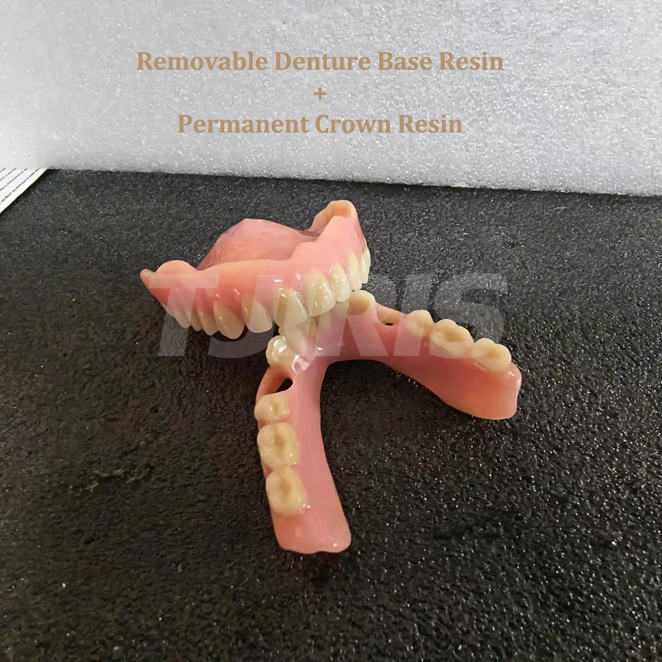 Dental Permanent Crown 3D Printing Resin 15% Nano Ceramic-filled Crown ...