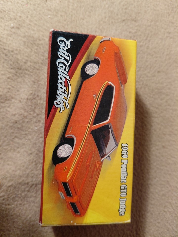 2006 Ertl 1:64 Scale 1969 Pontiac GTO Judge Diecast Muscle Car | eBay