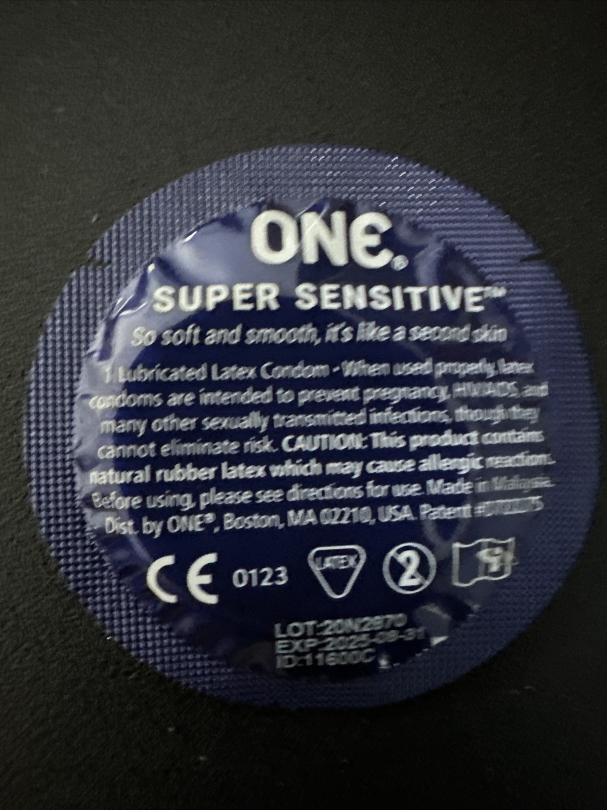 ONE Super Sensitive Thin Lubricated Latex Condoms Pack Of 24 | eBay