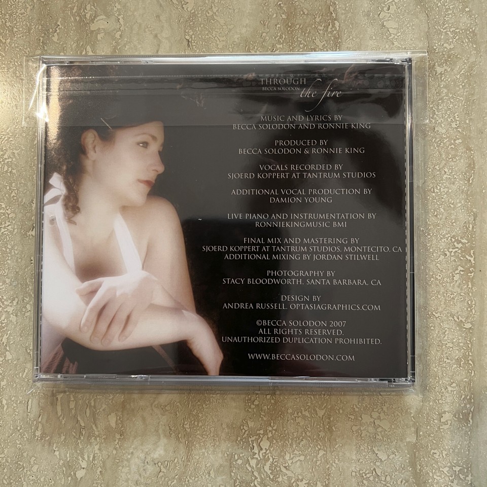 CD Becca Solodon Through The Fire 2007 Self Released (NEW) | eBay