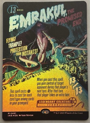 Emrakul, The Promised End MtG SHOWCASE FOIL Innistrad Remastered In ...