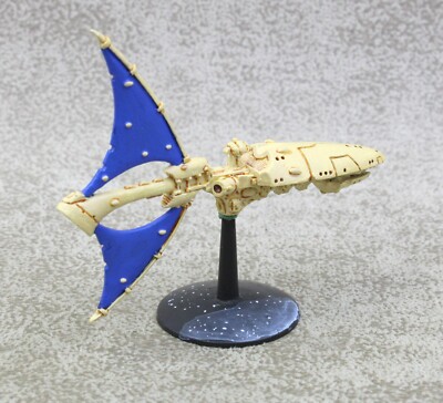 BFG Battlefleet Gothic metal Eldar WRAITH SHIP Well Painted Citadel ...