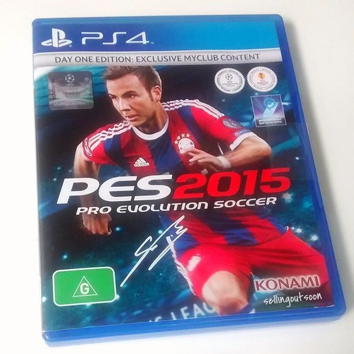Pro Evolution Soccer 2015 PS4 NEW AUS Day 1+MCC Sony Playstation ...