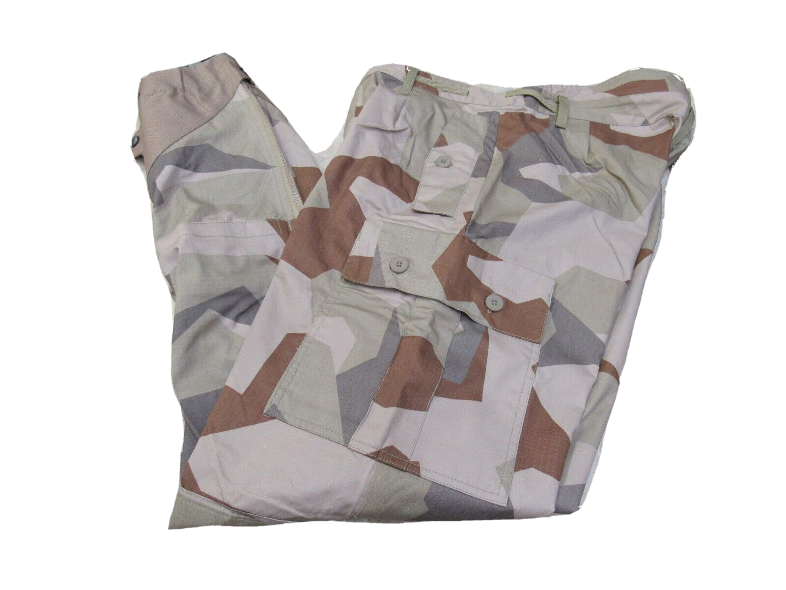 Swedish M90 Desert Camo Trousers Pants Combat M90K Desert Splinter ...