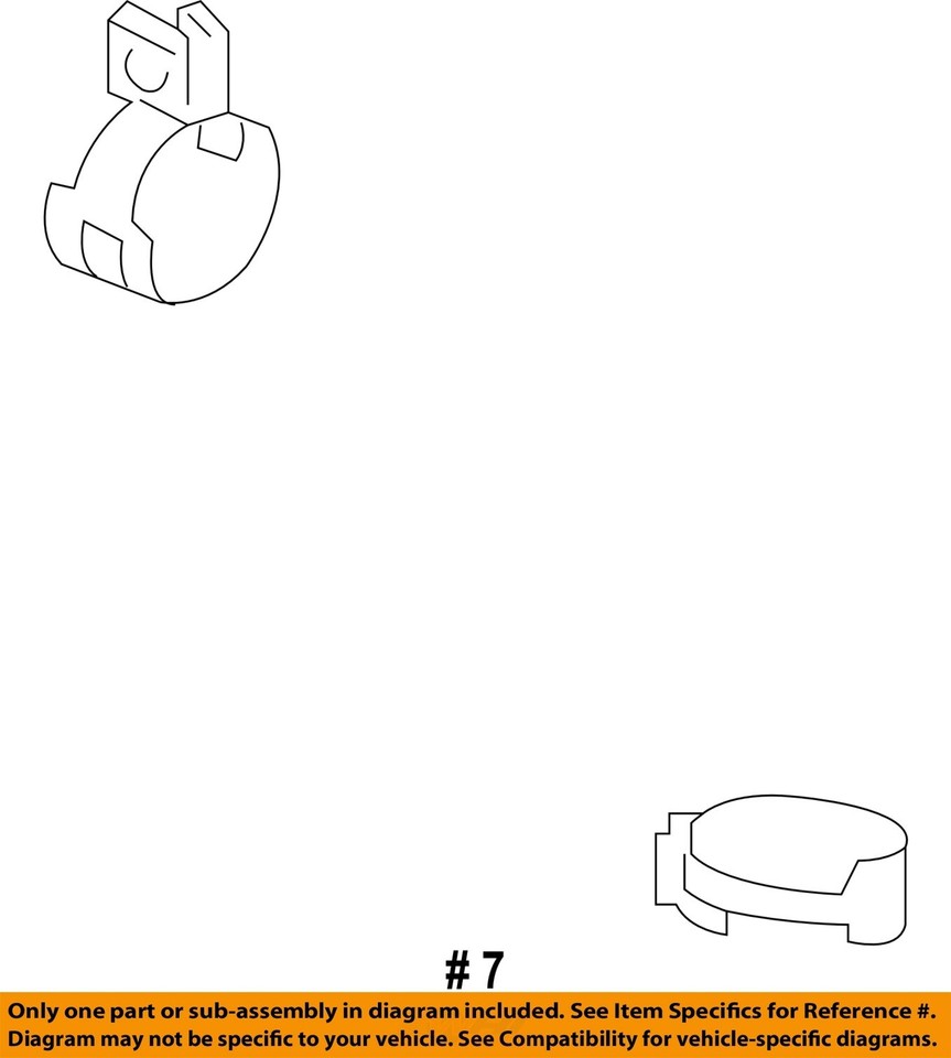 GM OEM 09-11 Aurora Cab Components On Dash Panel-Vacuum Hose Clamp ...