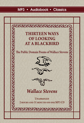 Thirteen Ways of Looking at a Blackbird - MP3 CD Audiobook in DVD case | eBay