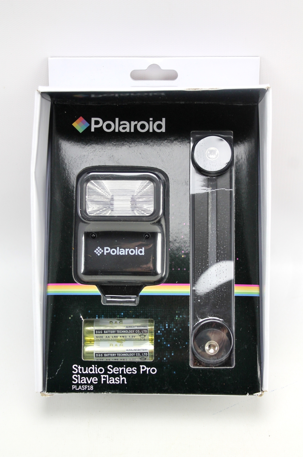 NEW Polaroid Studio Series Pro Slave Flash PLASF18 & 5 Piece Cleaning ...