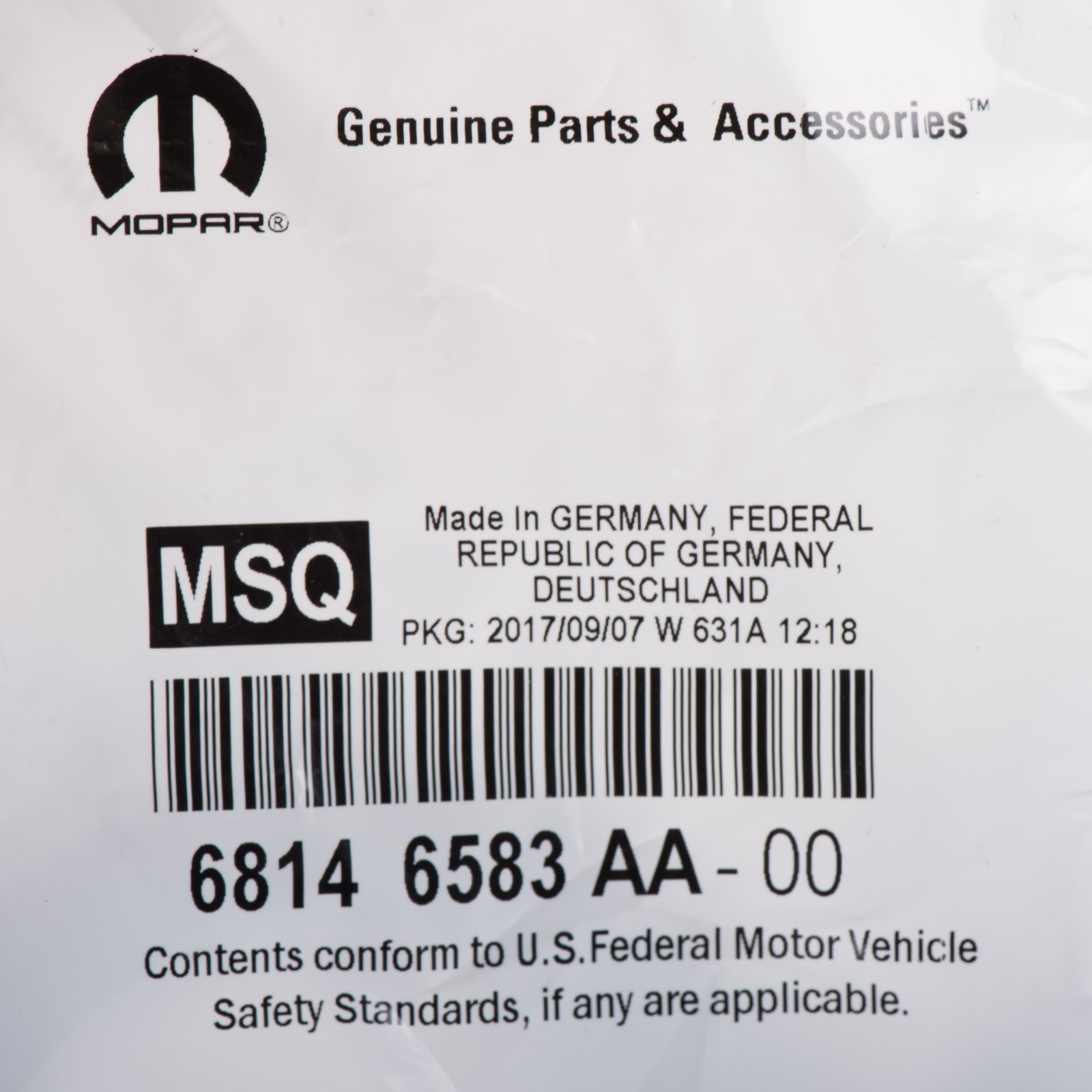 12-27 DODGE RAM 1500 FRONT AXLE SHAFT OUTPUT SEAL GENUINE NEW MOPAR ...