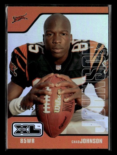 2002 Upper Deck XL #104 Chad Johnson Holofoil #/65 | eBay