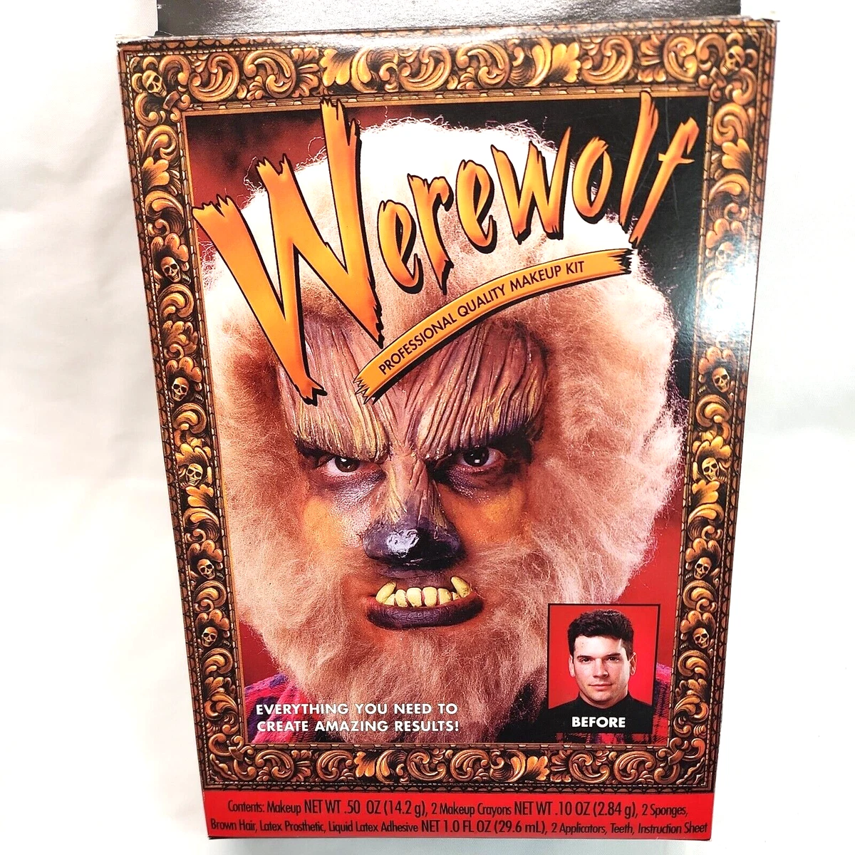 Werewolf Makeup Kit Prosthetics | Saubhaya Makeup