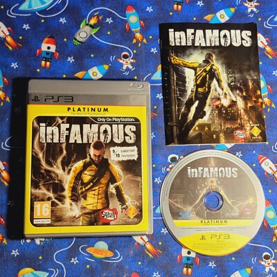 inFamous 1 (PS3 Sony PlayStation 3 2009) Complete Tested PAL Region ...