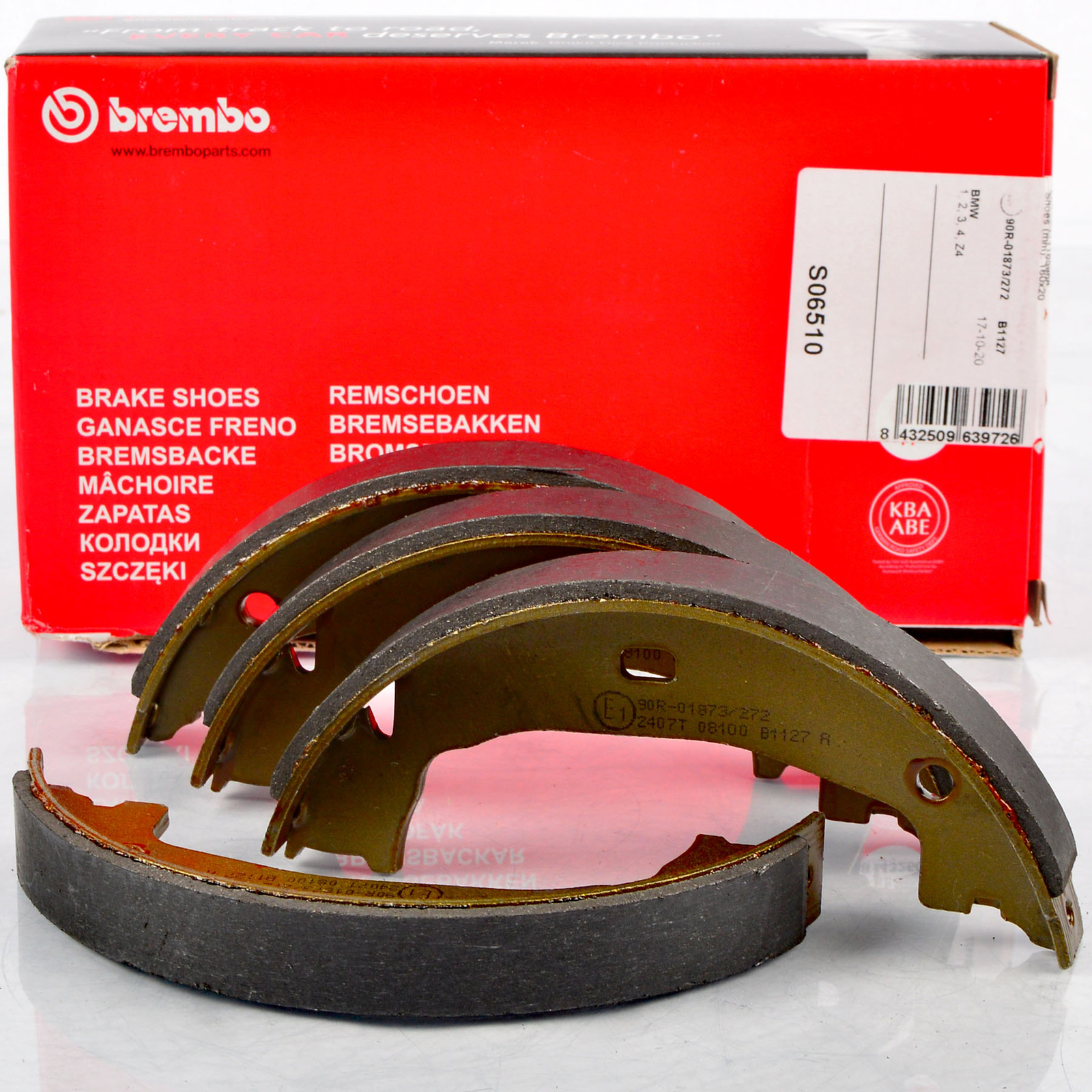 BREMBO Bremsbacken + Rep-Satz + Nachsteller für BMW 1-4 X1 Z4 OE ...